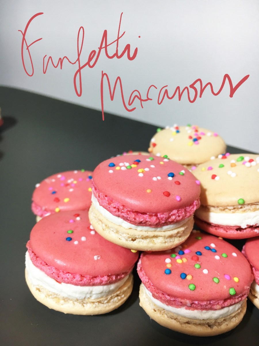 Funfetti Macarons – My Dose of Sugar