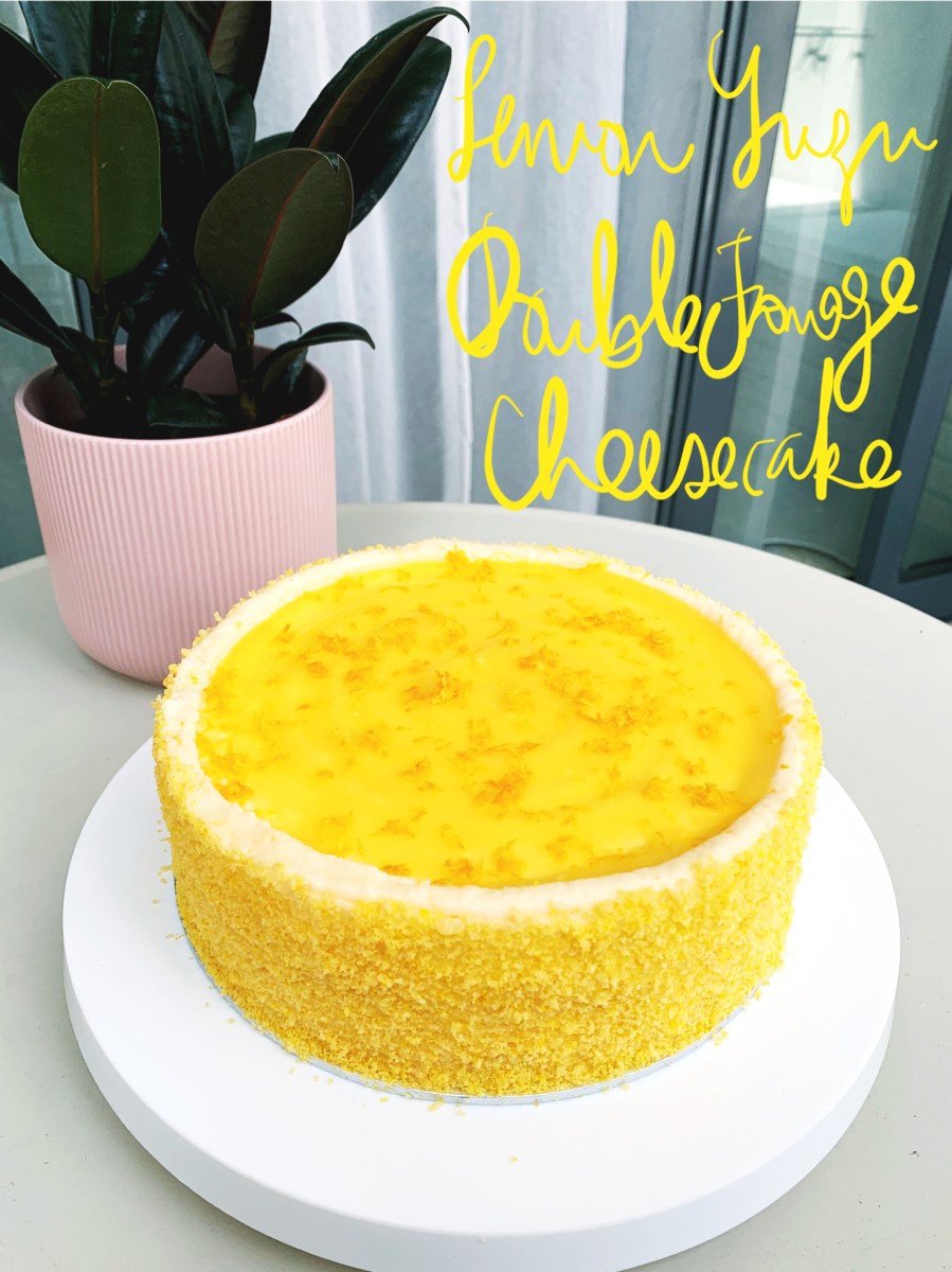 Lemon Yuzu LeTAO Double Fromage Cheesecake – My Dose of Sugar