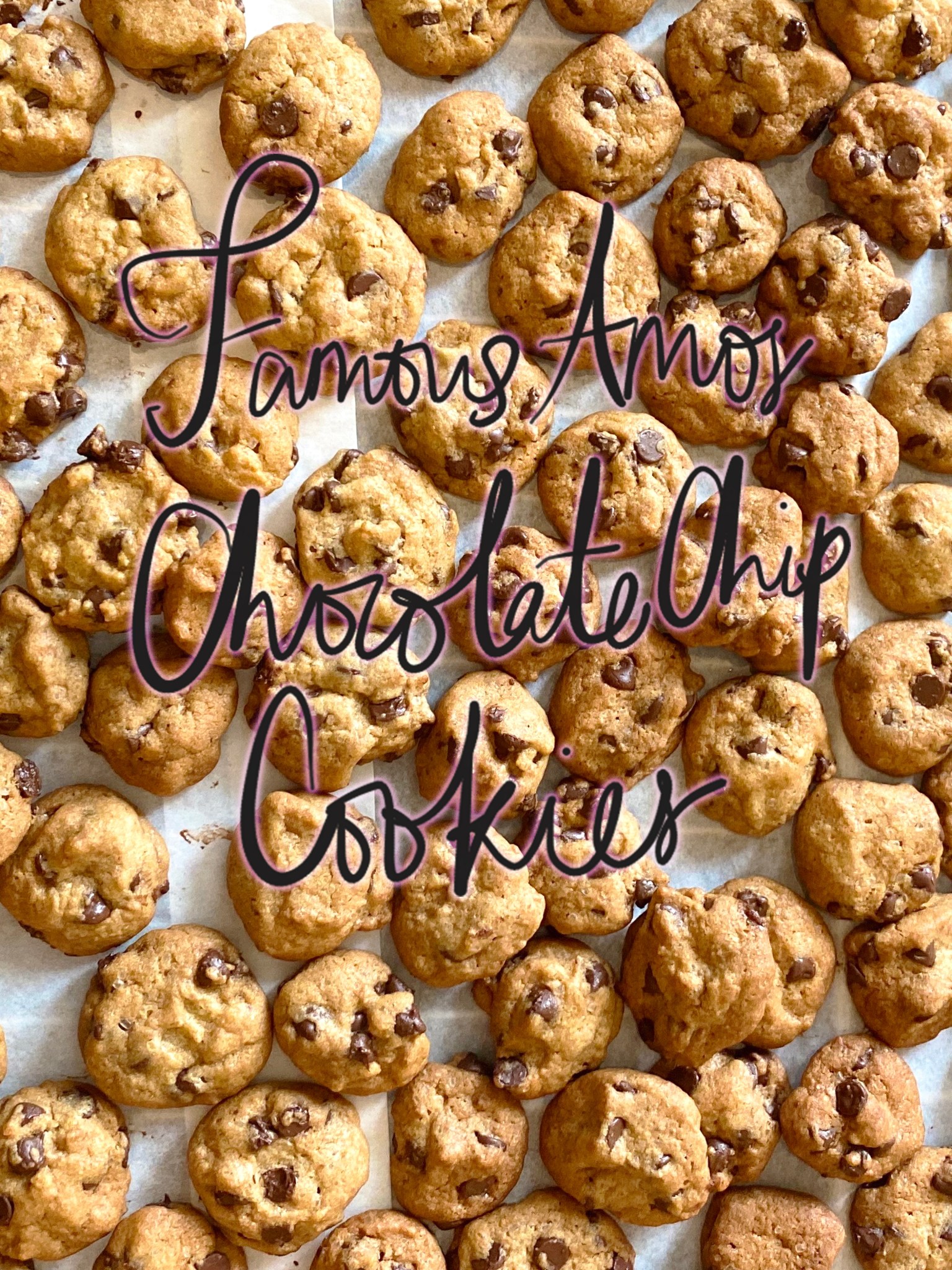Famous Amos Chocolate Chip Cookies – My Dose of Sugar