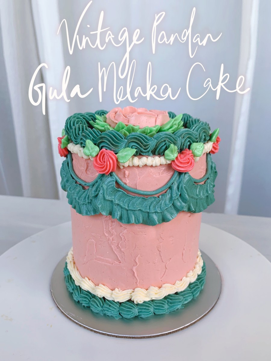 Vintage Pandan Gula Melaka Cake – My Dose of Sugar