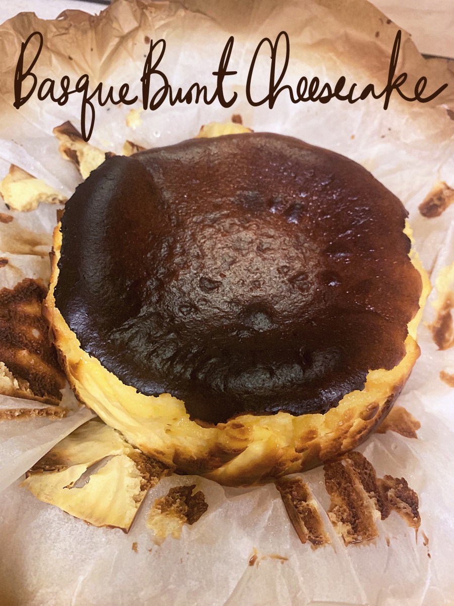 Basque Burnt Cheesecake – My Dose of Sugar